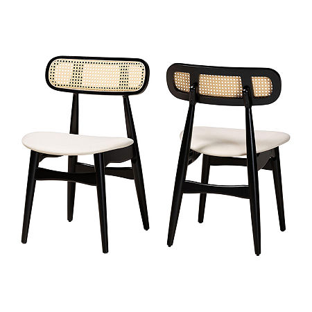 Click here for Tarana 2-pc. Dining Chair  One Size  Black prices