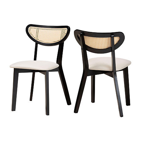 Click here for Dannell 2-pc. Dining Chair  One Size  Black prices