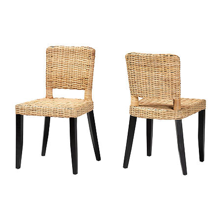 Click here for Dermot 2-pc. Dining Chair  One Size  Brown prices
