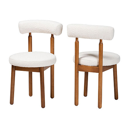 Click here for Edric 2-pc. Dining Chair  One Size  White prices