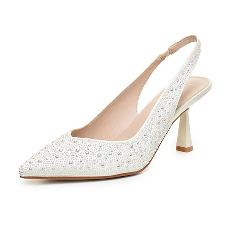 Click here for Nicole Miller Womens Pointed Closed Toe Kitten Hee... prices