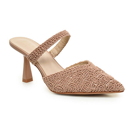 Click here for Nicole Miller Womens Pointed Closed Toe Kitten Hee... prices