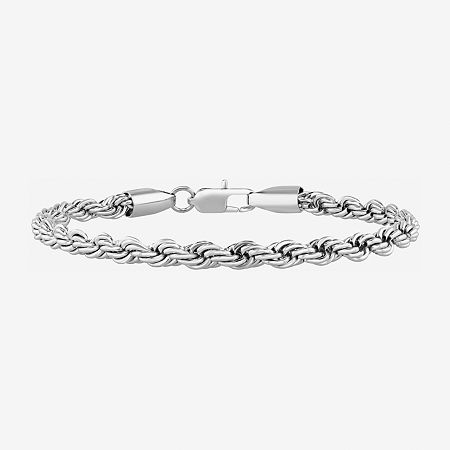 Click here for Mens Stainless Steel Solid 8 1/2 Inch Link Bracele... prices
