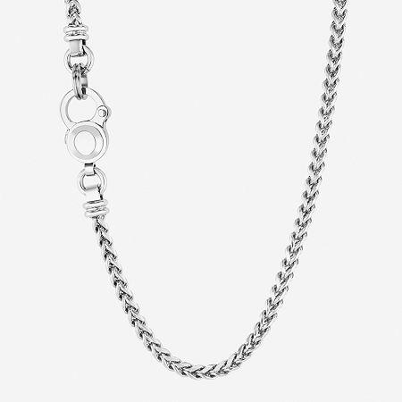 Click here for Mens Stainless Steel 24 Inch Curb Chain Necklace... prices