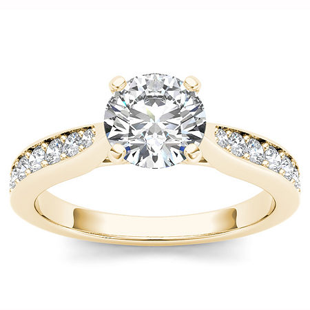 Click here for 1 1/4 CT.T.W. Natural Round Diamond 14K Gold Engag... prices