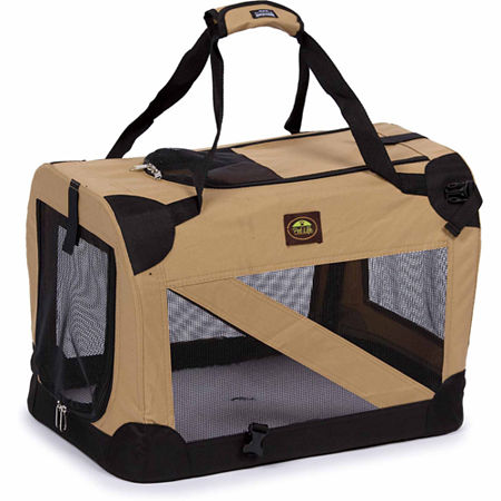 Click here for The Pet Life Folding Zippered 360Â° Vista View Hou... prices