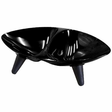 Click here for The Pet Life Melamine Couture Sculpture Double Foo... prices