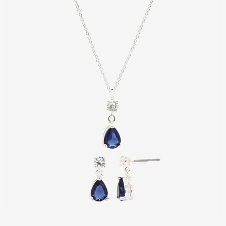 Click here for Sparkle Allure 2-pc. Pure Silver Over Brass Montan... prices