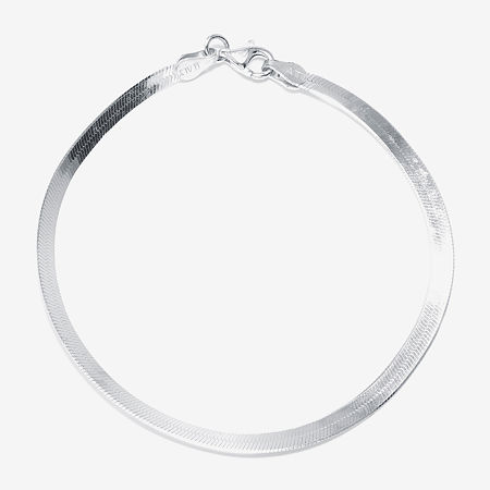 Click here for Silver Treasures Sterling Silver 7.5 Inch Herringb... prices
