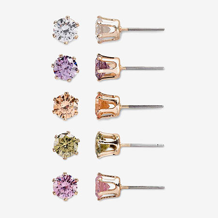 Click here for Mixit Hypoallergenic Womens Multi Color Cubic Zirc... prices