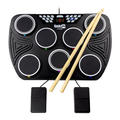 Rockjam 6-pc. Drum Machine Rjtted01 RJTTED01, Color: Black - JCPenney