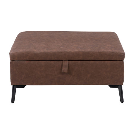 Click here for Corliving Linden Ottoman  One Size  Brown prices