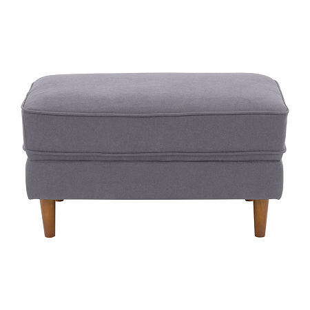 Click here for Corliving Mulberry Ottoman  One Size  Gray prices
