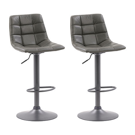 Click here for Corliving Palmer 2-pc. Tufted Swivel Bar Stool  On... prices