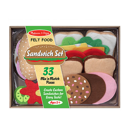 Click here for Melissa & Doug Felt Food Sandwich Set  One Size  M... prices