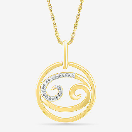 Click here for Womens Diamond Accent Natural White Diamond 10K Go... prices