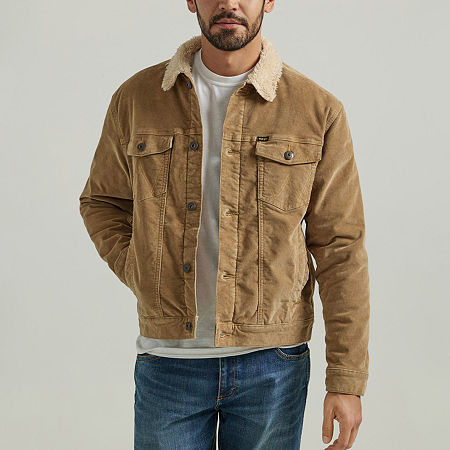 Click here for Wrangler Mens Midweight Sherpa Lined Corduroy Jack... prices