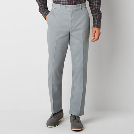 Click here for Stafford Mens Classic Fit Dress Flat Front Pant  4... prices