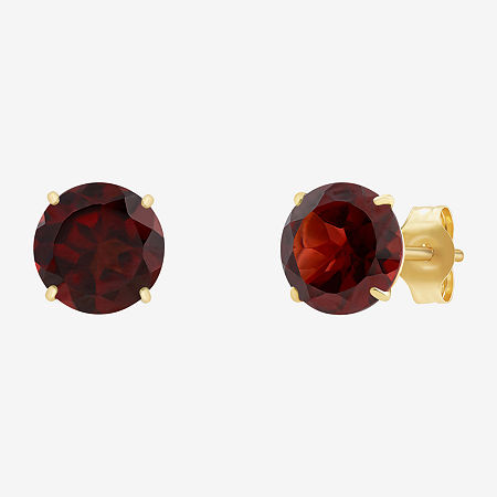 Click here for Gemstone 10K Gold 6mm Round Stud Earrings  One Siz... prices