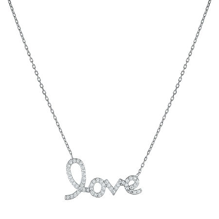 Click here for DiamonArt Love Womens White Cubic Zirconia Sterlin... prices