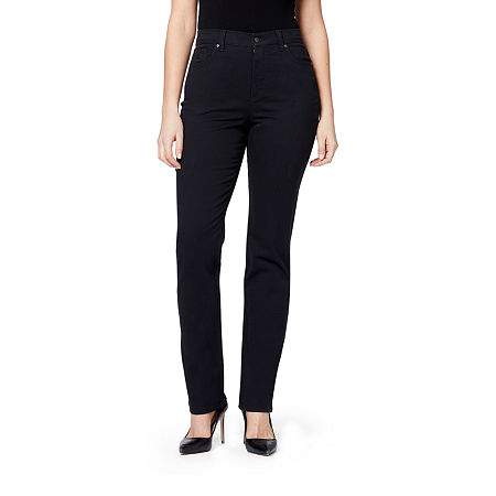Petite Gloria Vanderbilt Amanda Black Jeans