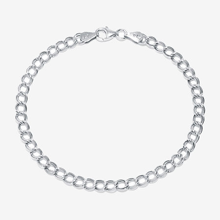 Click here for Silver Treasures Sterling Silver 7.5 Inch Link Cha... prices