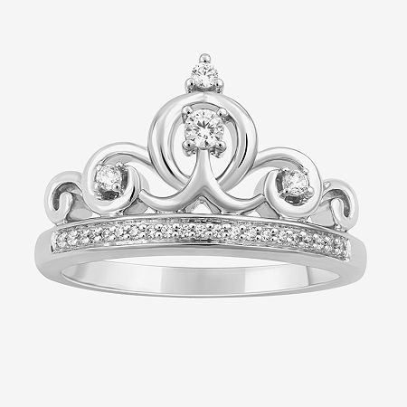 Click here for Enchanted Disney Fine Jewelry 1/7 CT.T.W. Natural... prices
