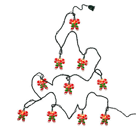 Click here for Kurt Adler Candy Cane With Holly Leaves And Berrie... prices