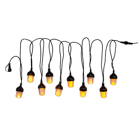 Click here for Kurt Adler Lantern With Flicker Flame String Light... prices