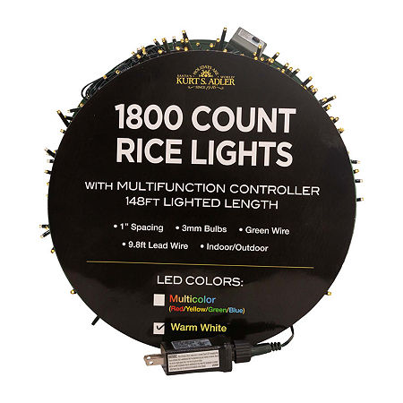 Click here for Kurt Adler 148foot Warm White Led Rice String Ligh... prices