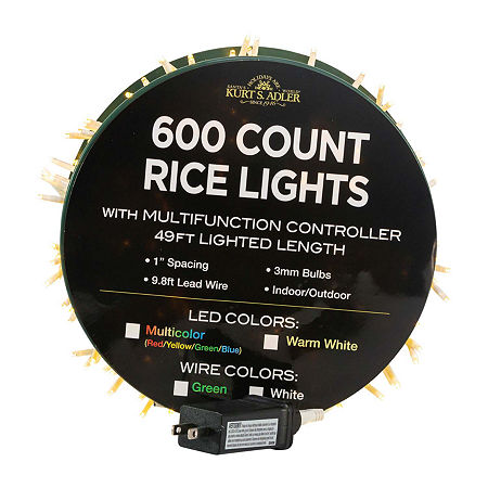Click here for Kurt Adler Led White Wire Rice Lights String Light... prices