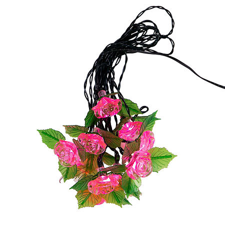 Click here for Kurt Adler 10-Light Led Pink Rose String Lights  O... prices