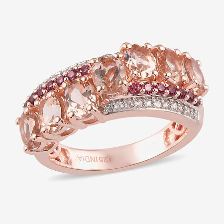Click here for Limited Quantities! Womens Genuine Pink Morganite... prices