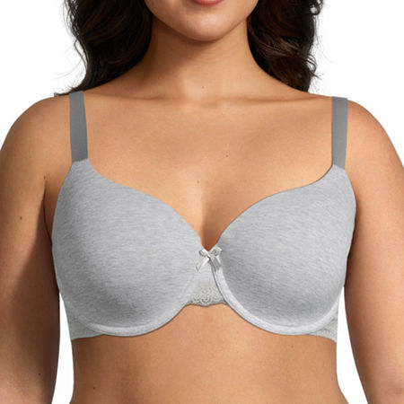 Click here for Ambrielle Cotton Demi Bra 365394  Dd  Gray prices