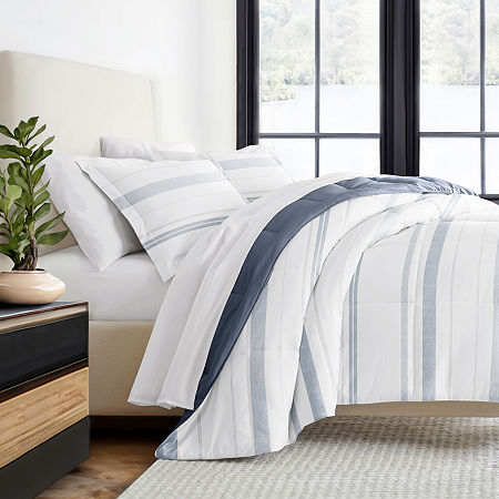 Click here for ienjoy Home Stitched Stripe 3-Piece Comforter Set... prices