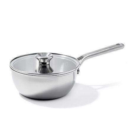 Click here for Oxo Mira Tri-Ply Stainless Steel 10 Covered Chefs... prices
