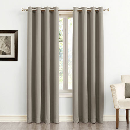 Click here for Saxon Energy Saving Blackout Grommet Curtain Panel... prices