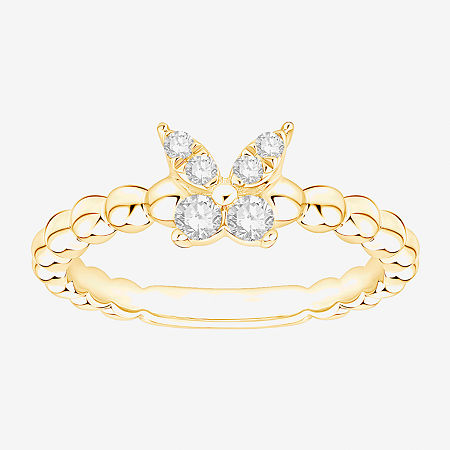 Click here for Butterfly (Vs2  F) Womens 1/6 CT. T.W. Lab Grown W... prices