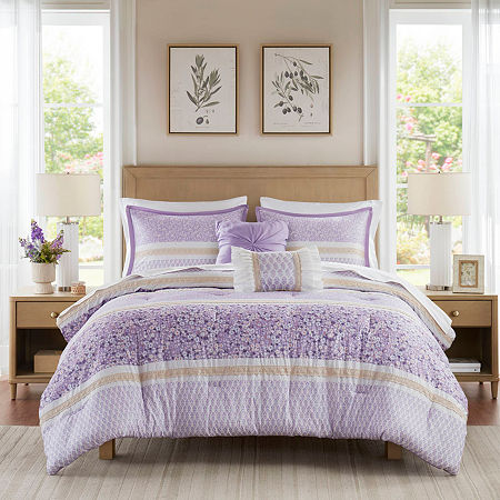 Click here for Madison Park Caralie Seersucker 5-Pc. Comforter Se... prices