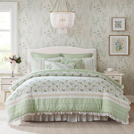 Click here for Madison Park Dawn 9-Pc. Comforter Set  King - Sage... prices