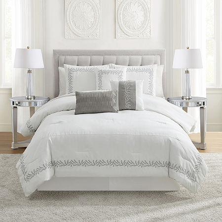 Click here for Sweet Home Collection Salerno 7pc. Faux Suede Comf... prices