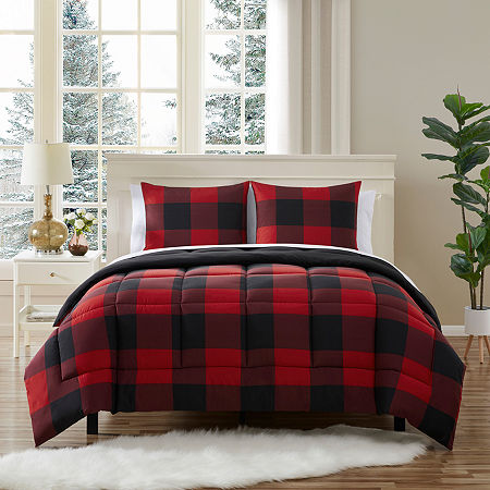Click here for Sweet Home Collection Buffalo Plaid 7pc. Bed In A... prices