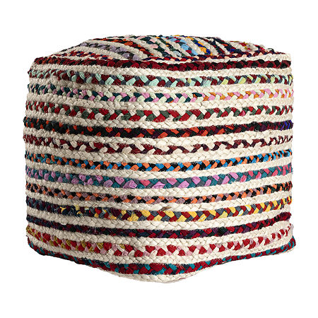 Click here for LR Home Sofia Handmade Striped Bohemian Jute Blend... prices