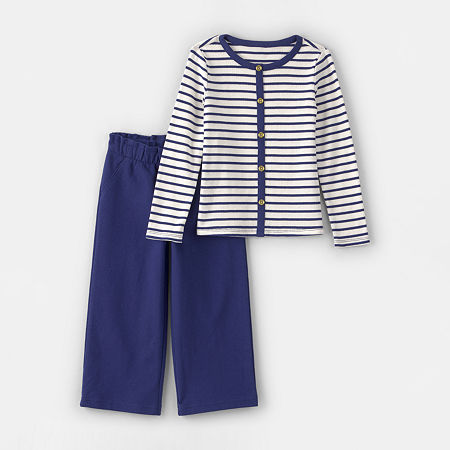 Click here for Carters Toddler Girls 2-pc. Pant Set  3t  Blue prices