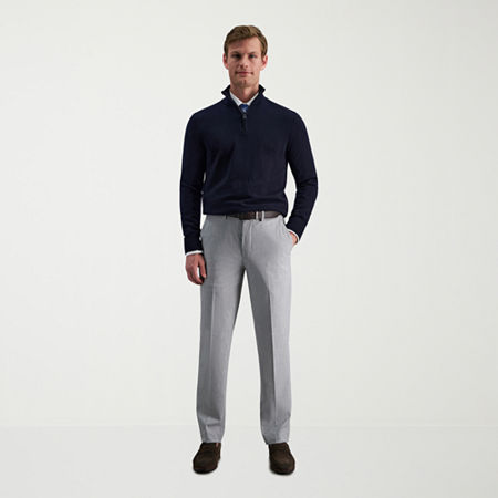 Click here for Mens J.M. Haggar(R) 4-Way Stretch Dress Pants - Sl... prices
