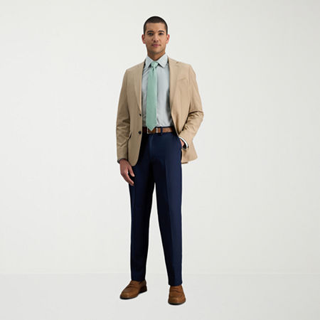 Click here for Haggar Mens Cool 18 Pro Slim-Fit 4-Way Stretch Moi... prices