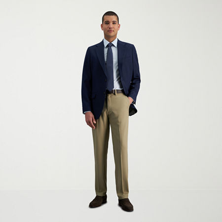 Click here for Haggar Mens Cool 18 Pro Slim-Fit 4-Way Stretch Moi... prices