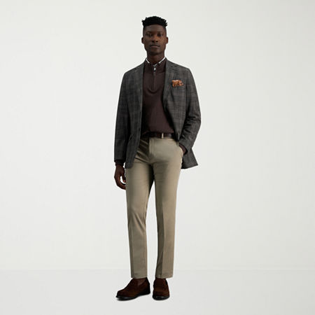 Click here for Haggar Mens Iron Free Premium Khaki Slim-Fit Flat-... prices