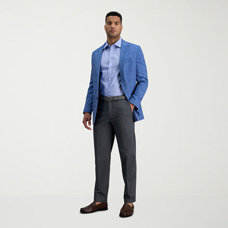 Click here for Haggar Mens Iron Free Premium Khaki Classic-Fit Fl... prices