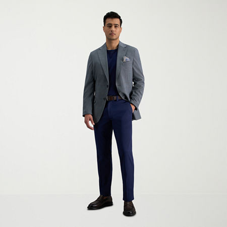 Cool Right Performance Flex Straight Fit Flat Front Pant - Midnight